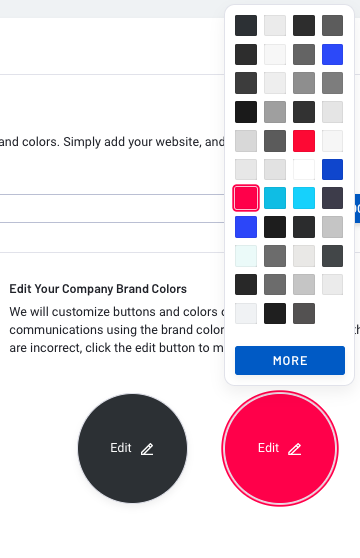 Settings – Contractor Accelerator