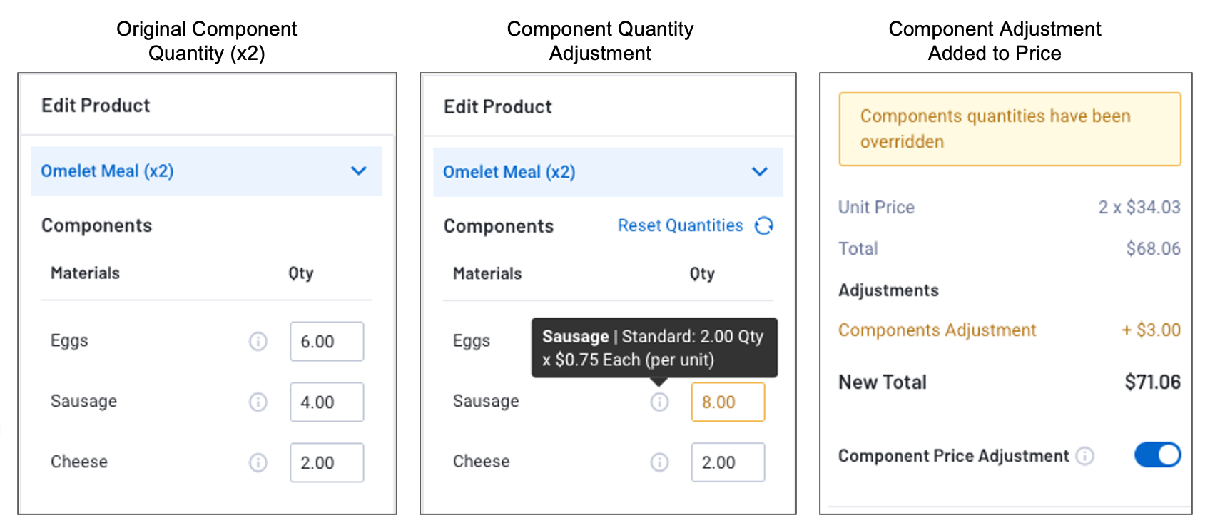 Component Pricing – Contractor Accelerator