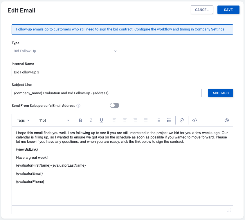 Emails – Contractor Accelerator